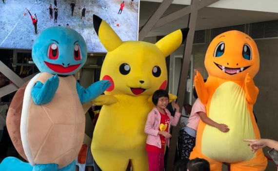 CRAZY for Pokémon mascot